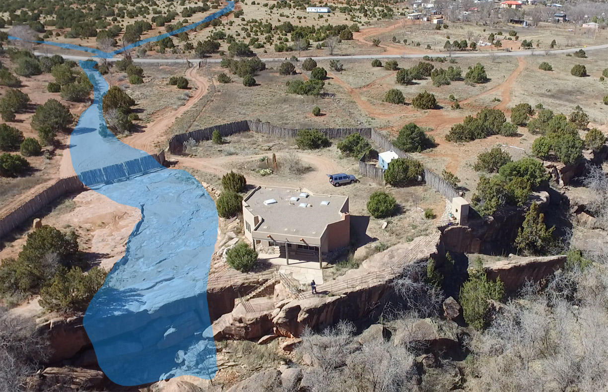Waterfall-1 – Pecos River Cliff House
